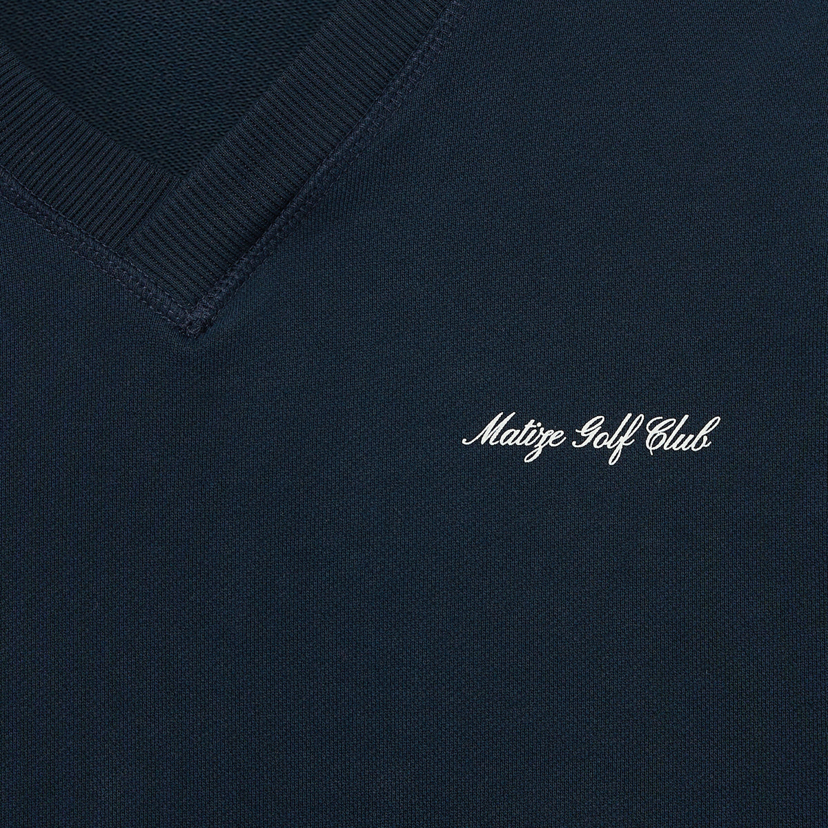 Matize Golf Club V-Neck Sweatshirt Dark Sapphire